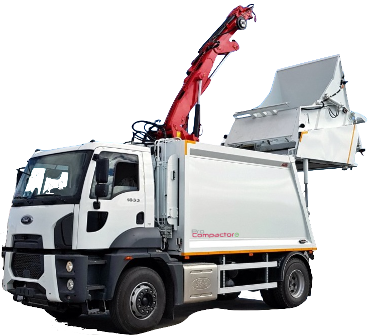 Crane Mounted Garbage Trucks and Equipments – ProCompactor – Waste ...