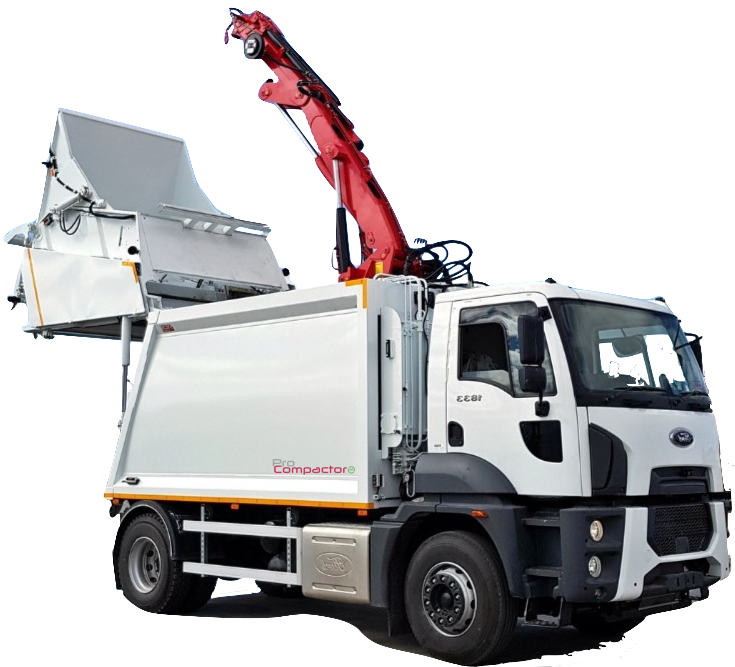 Crane Mounted Garbage Trucks and Equipments – ProCompactor – Waste ...