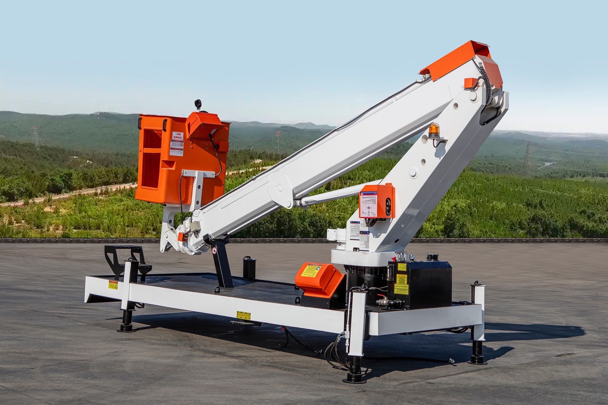 Truck-Mounted Articulated Aerial Platform – ProCompactor – Waste ...