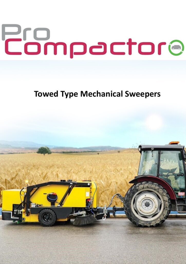 Towed Type Road & Street Sweepers – ProCompactor – Waste Management ...