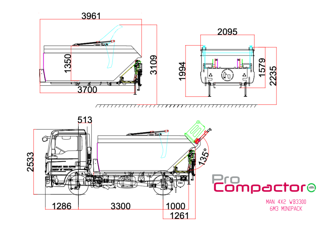 Mini Packer Refuse Compactor – ProCompactor – Waste Management Simplified!