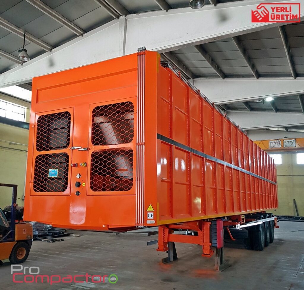 Semi Trailer Garbage Transfer Compactor – ProCompactor – Waste ...