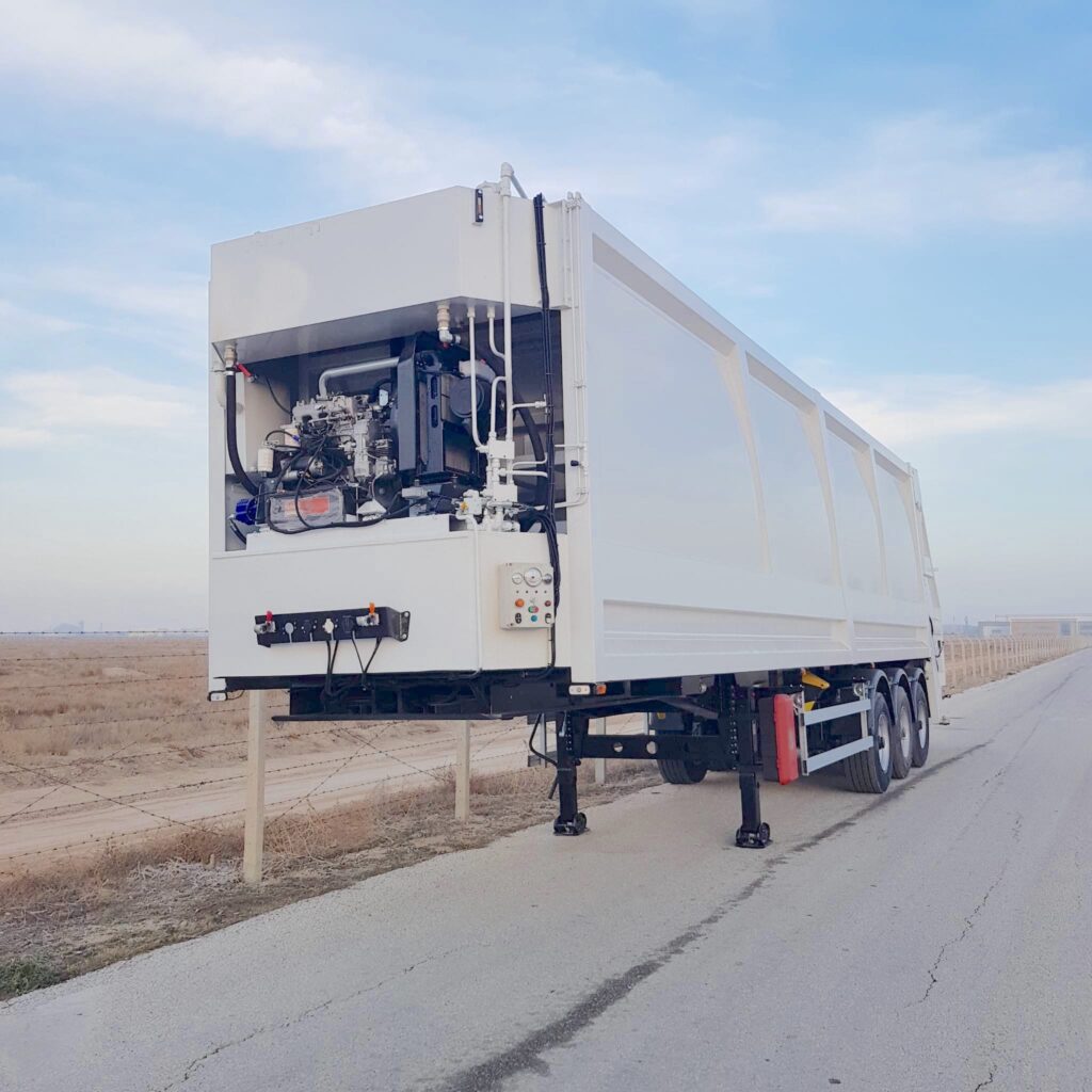 Semi Trailer Garbage Transfer Compactor – ProCompactor – Waste ...