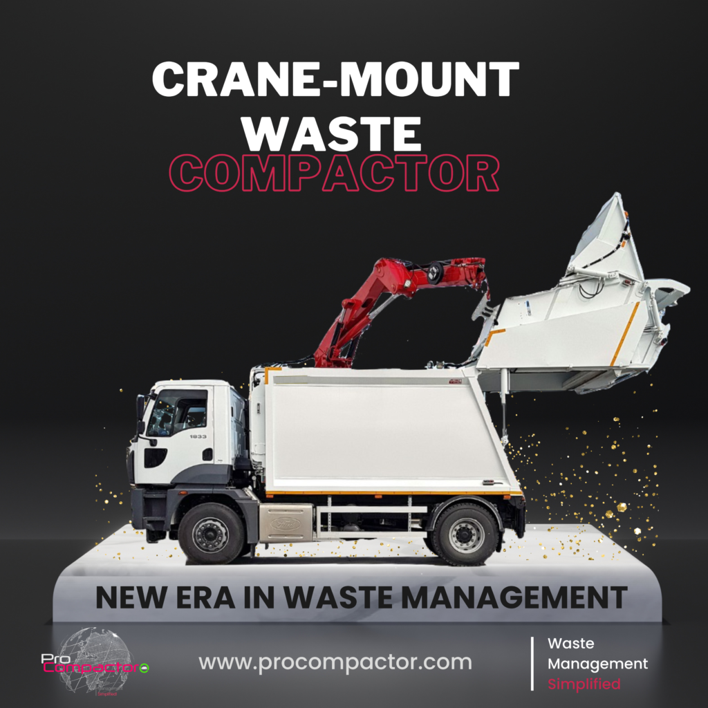 Crane-Mount Garbage Compactor Truck- Procompactor – ProCompactor ...