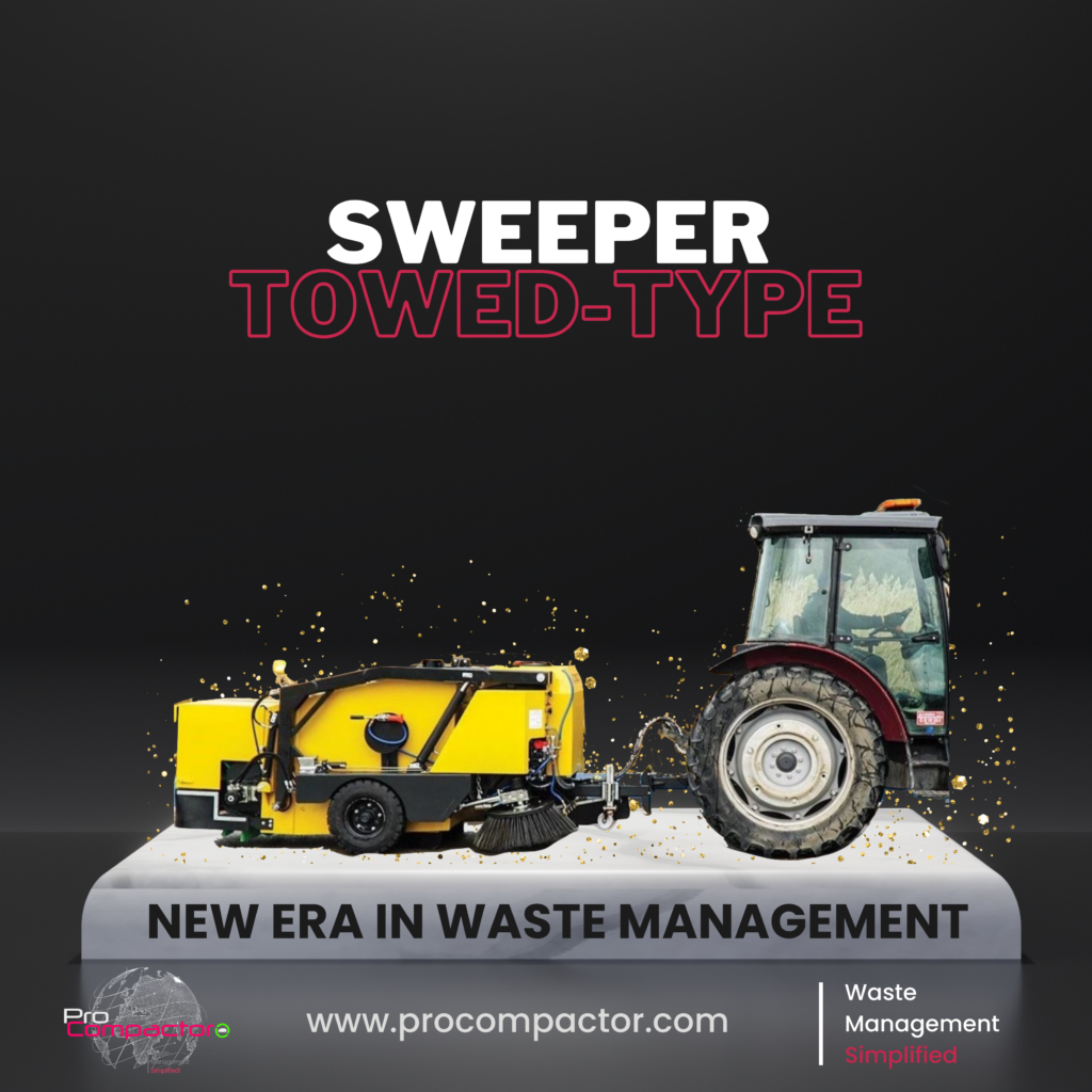 Towed Type Road & Street Sweepers – ProCompactor – Waste Management ...