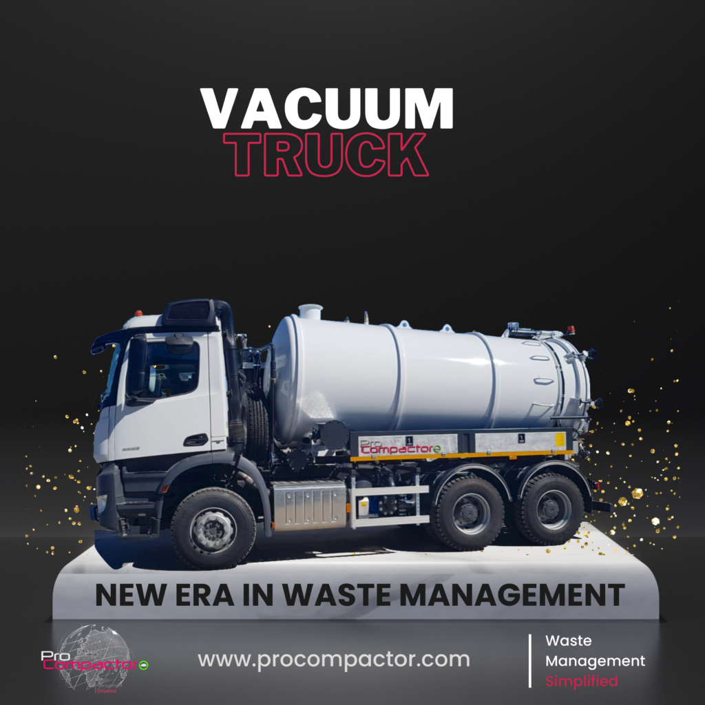 Vacuum Suction Truck Equipment – ProCompactor – Waste Management ...